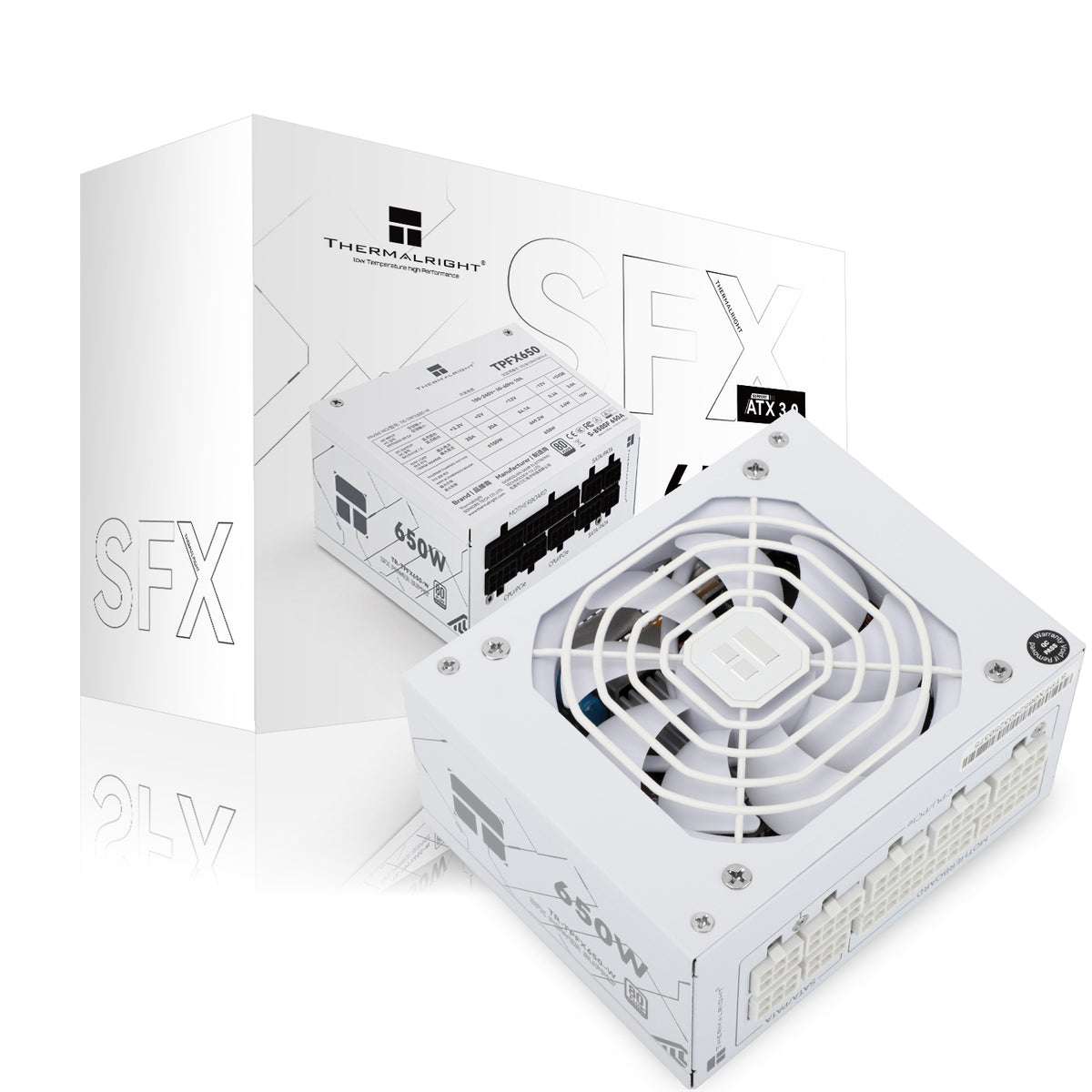 650W Thermalright TPFX-650W White Platinum Modular SFX PSU — Computer Orbit