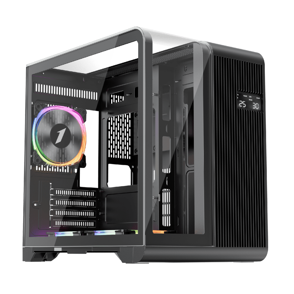 1st Player RT5 ARGB Black Micro-ATX Case — Computer Orbit