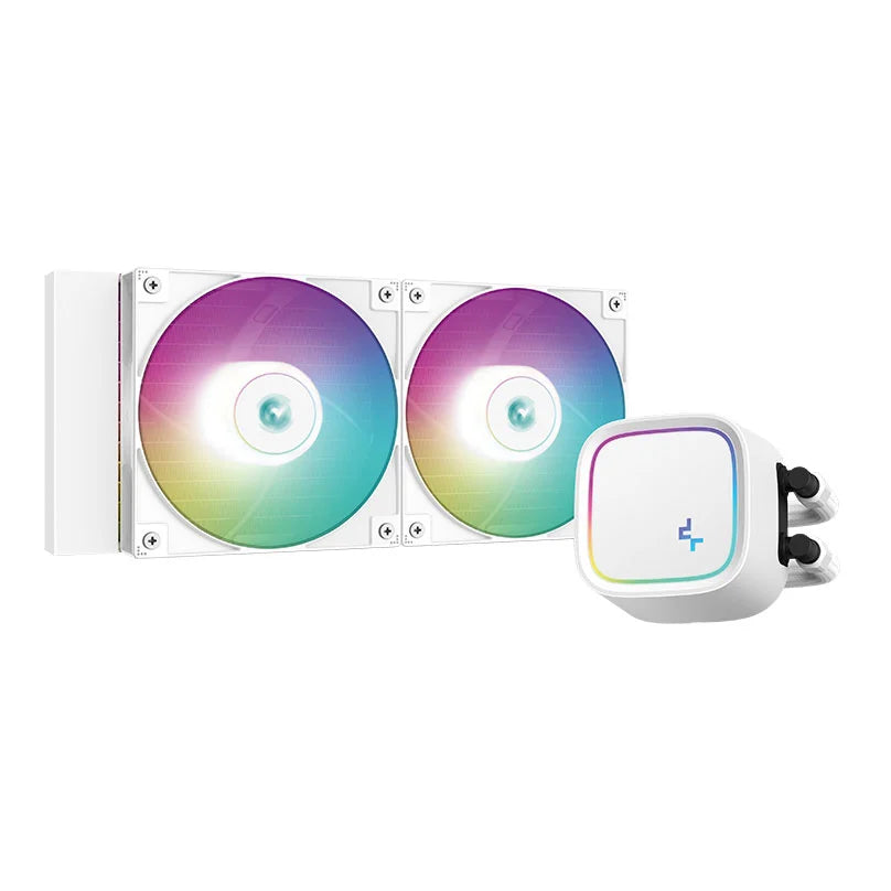 Deepcool LE520 WH A-RGB 240mm White AIO Liquid Cooler — Computer Orbit