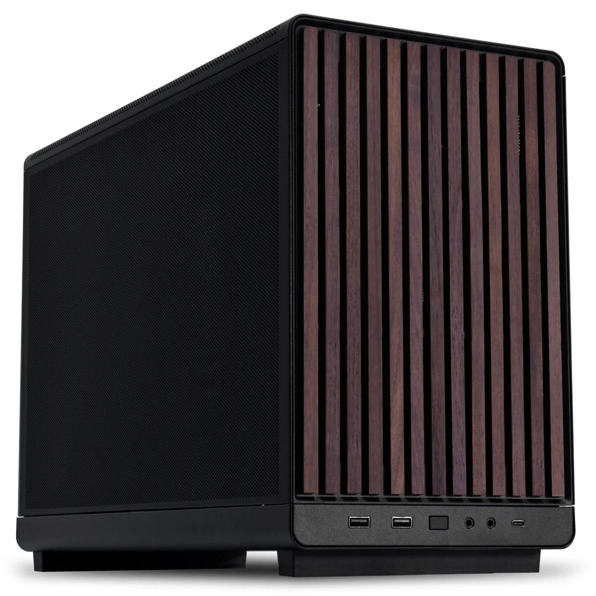 Lian Li Dan Cases A3-mATX Wood Micro ATX Case Black — Computer Orbit