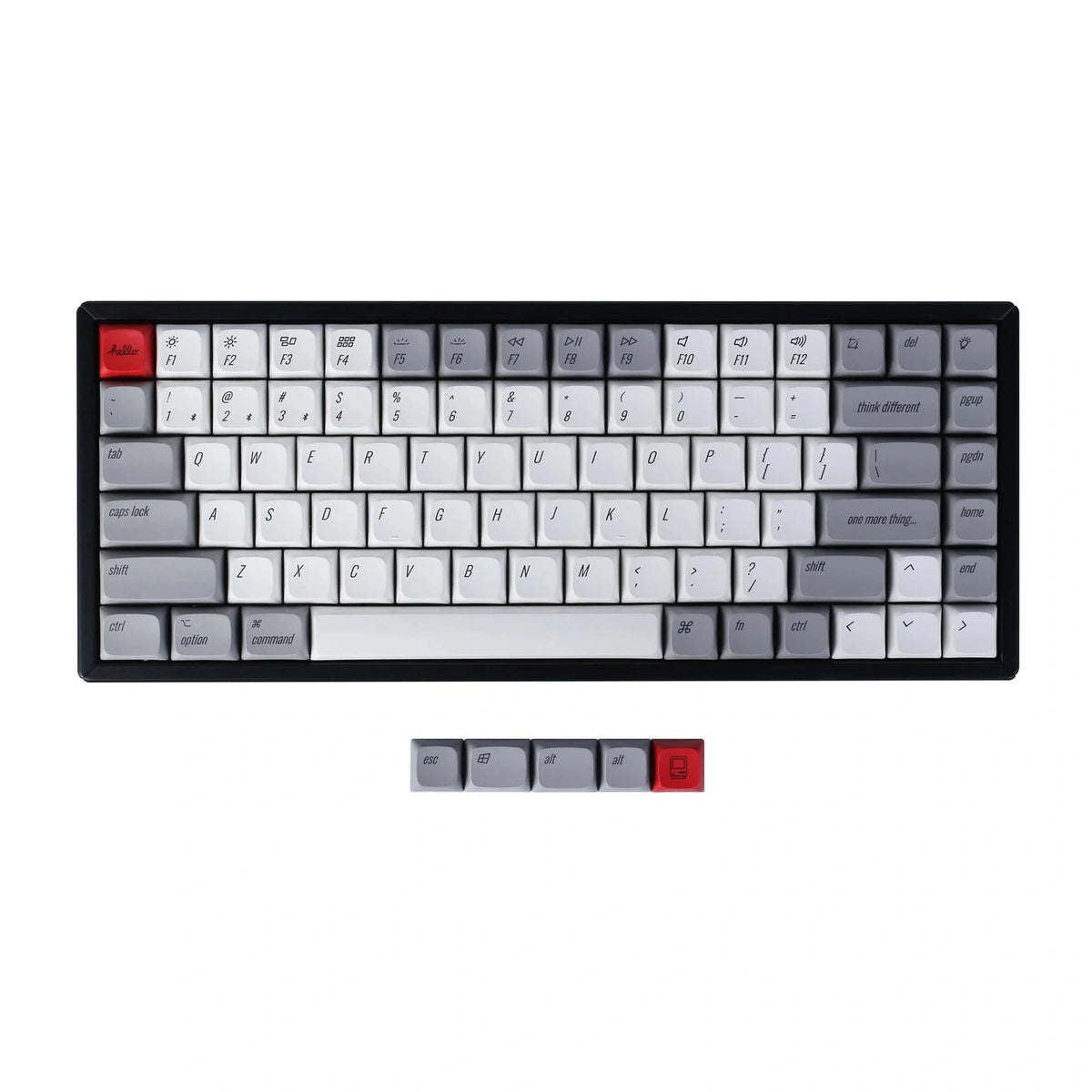 Keychron Retro 75% XDA ANSI Dye-Sub PBT Keycap Set — Computer Orbit