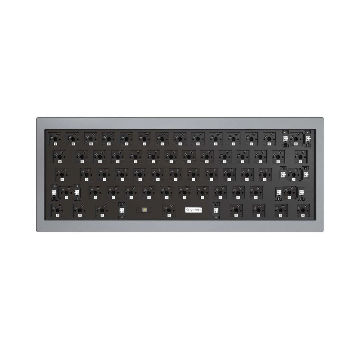 Keychron Q4 QMK Silver Grey Aluminium RGB ANSI Barebones — Computer Orbit