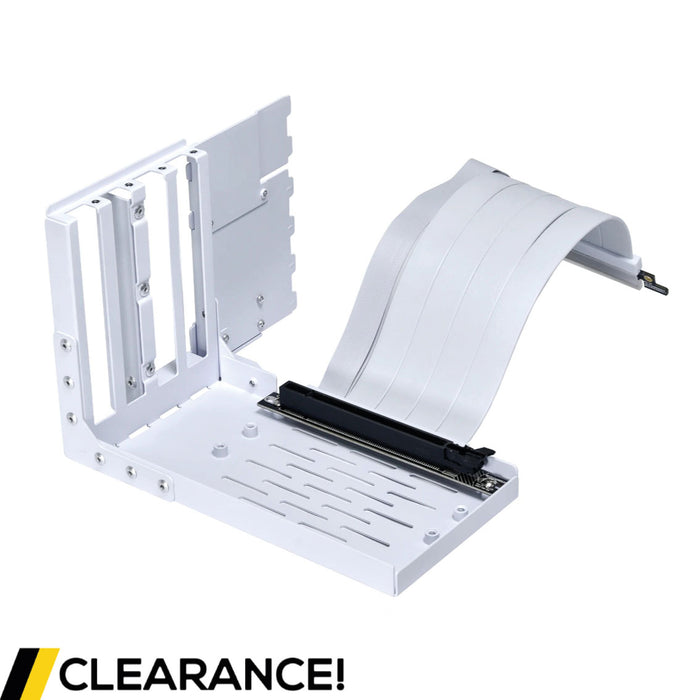 Lian Li VG4-V2 Vertical GPU Riser Kit White - Grade Z — Computer Orbit