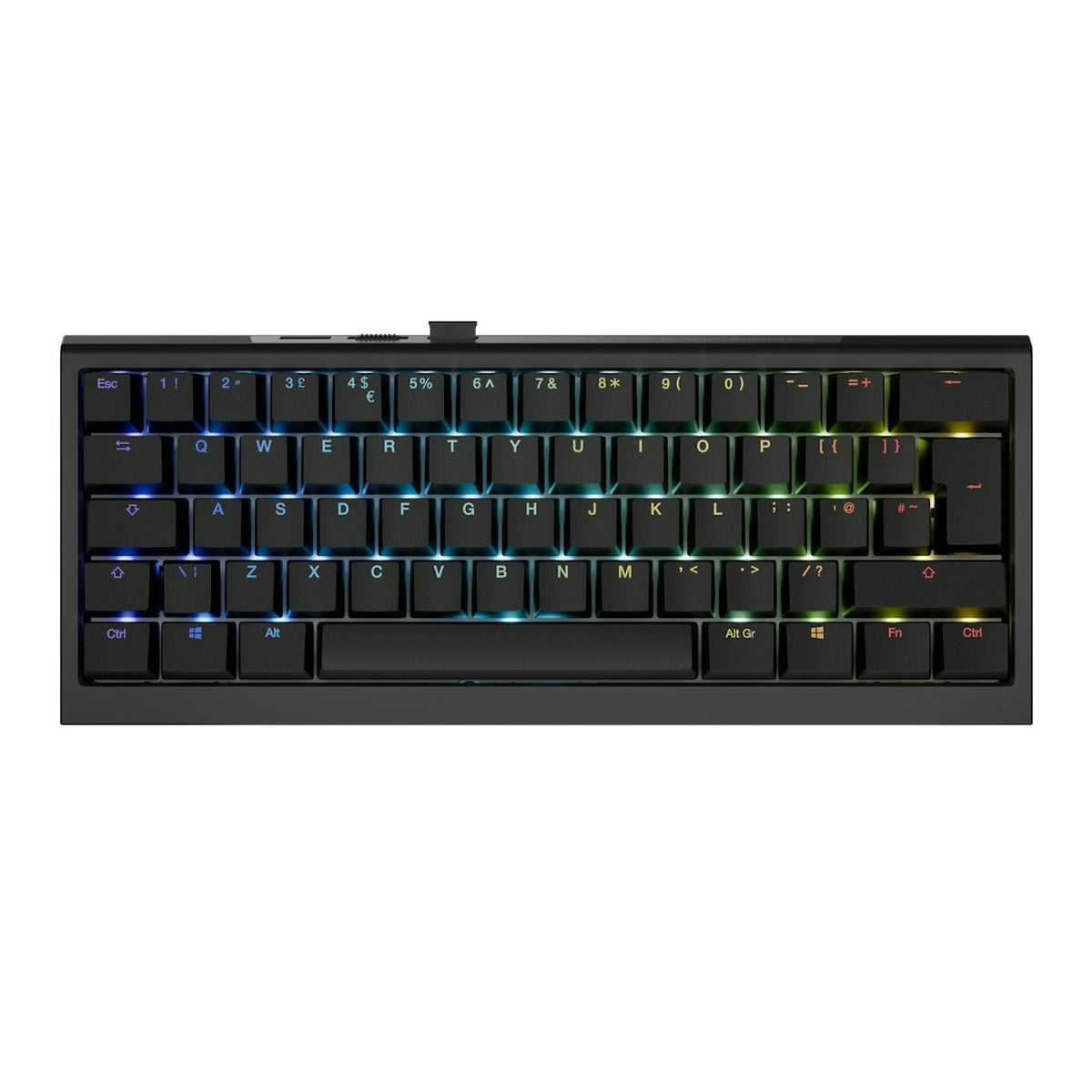 Ducky One X Mini 60% ISO UK Black Mechanical Keyboard — Computer Orbit