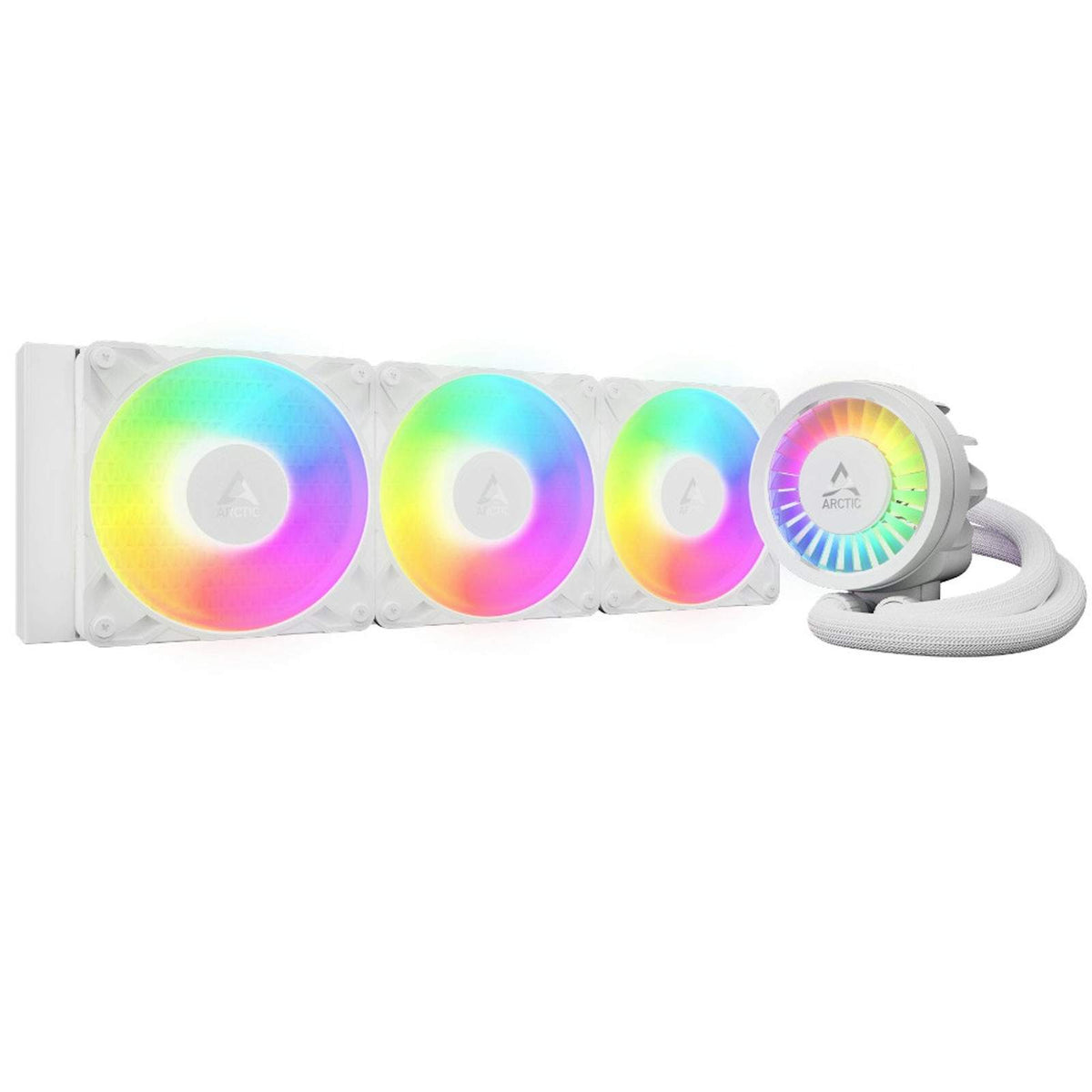 Arctic Liquid Freezer III Pro ARGB White 360mm AIO Liquid Cooler ...