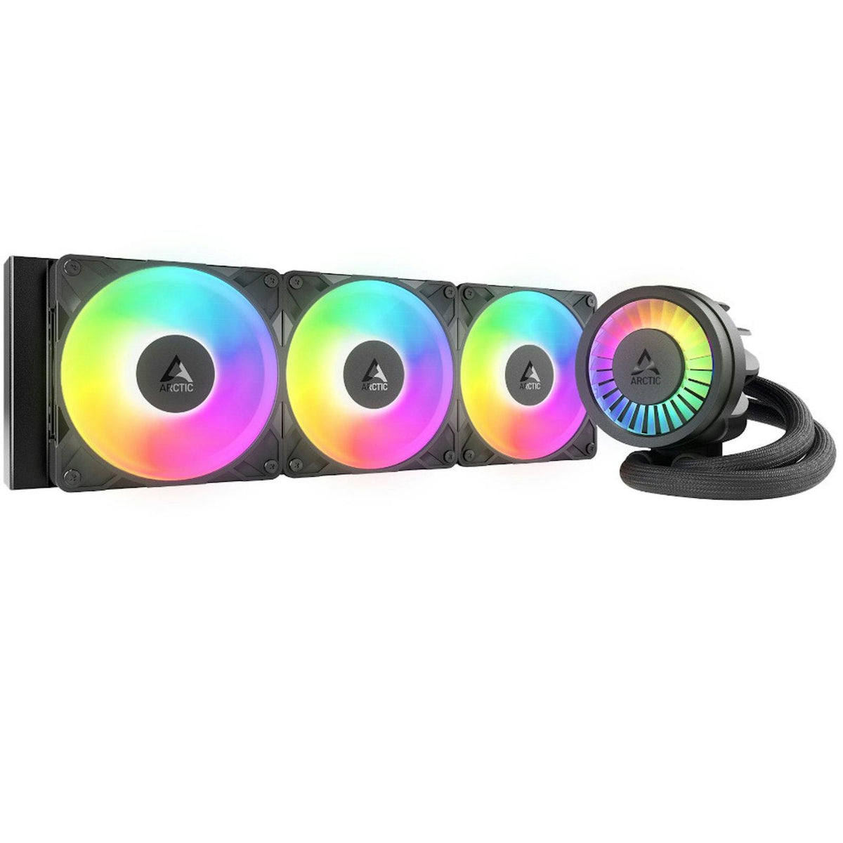 Arctic Liquid Freezer III Pro ARGB Black 360mm AIO Liquid Cooler ...