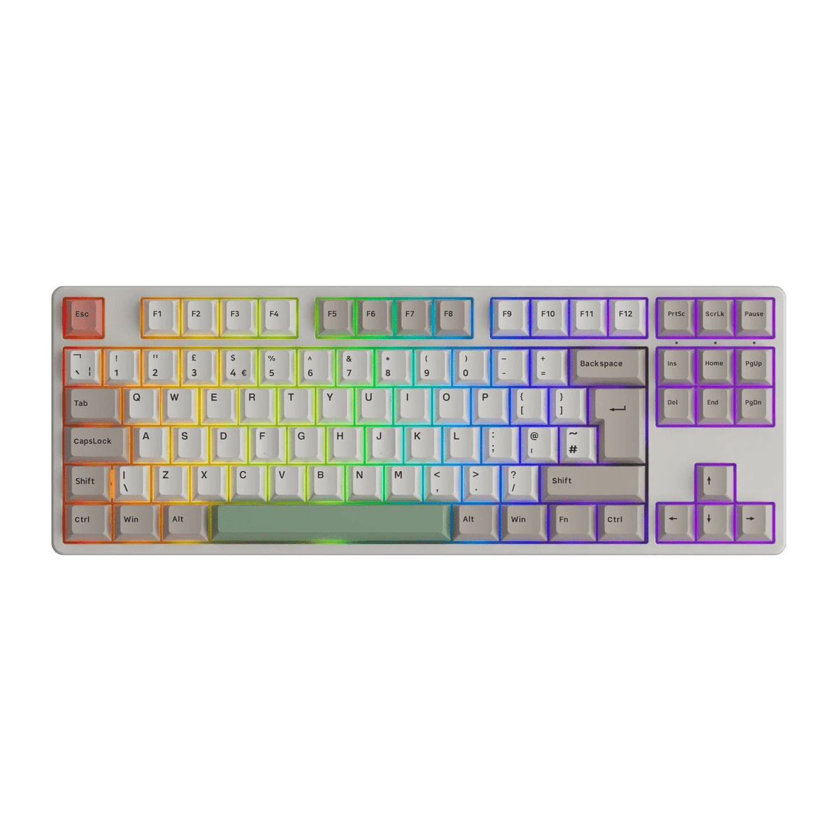 Akko 5087B Plus 9009 RGB TKL ISO UK CS Wine Red — Computer Orbit