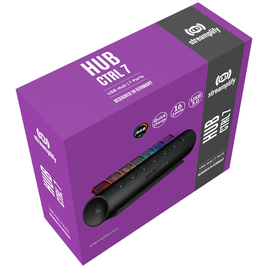 Streamplify HUB CTRL 7 USB Hub — Computer Orbit